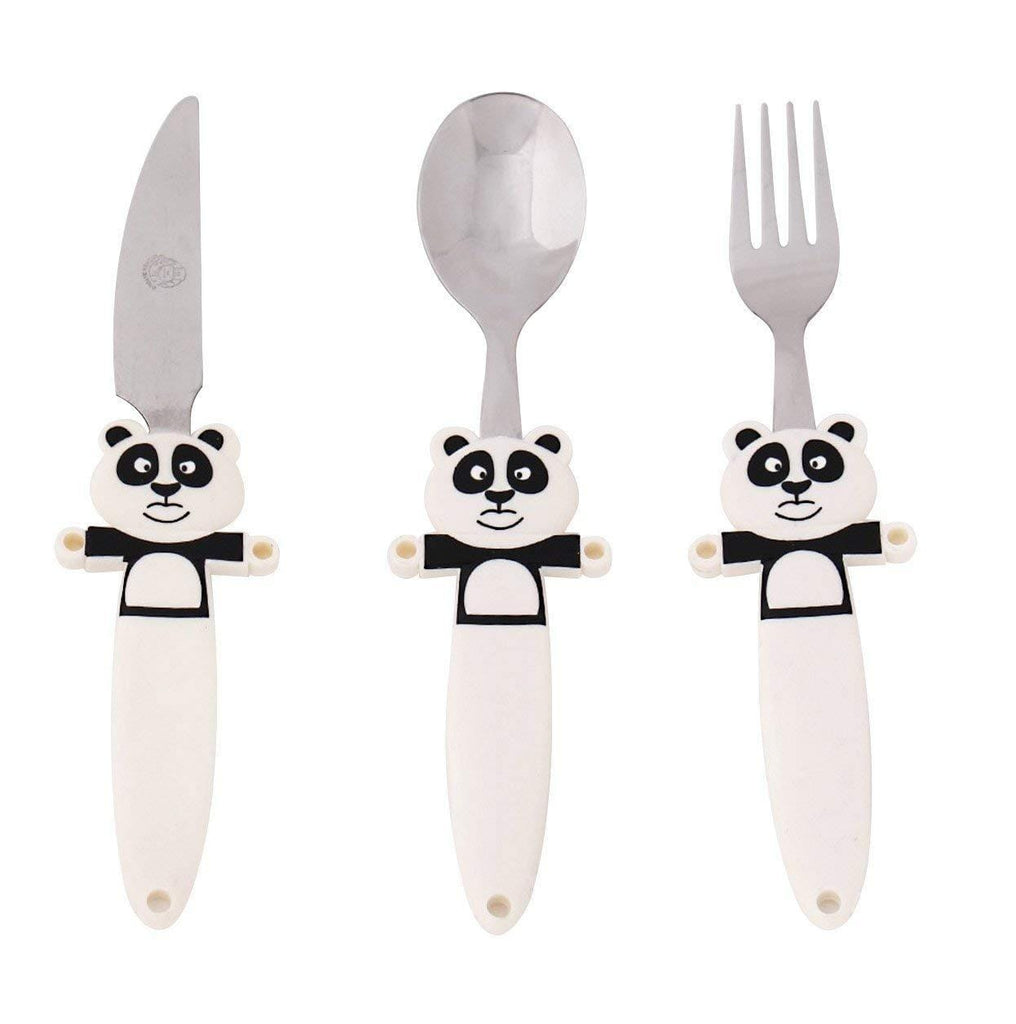 Funky Kids Cutlery Set - Panda (3 Piece Set) – EZ Life